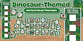 Dinosaur Feelings Chart Display Poster