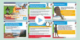 KS1 The Winter Olympics Information PowerPoint - Twinkl