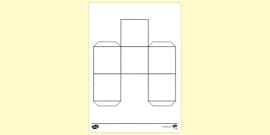 Cuboid Net Colouring | Colouring Sheets (teacher made)