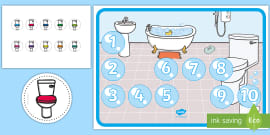 Potty Training First/Then Visual Reward Chart - Twinkl