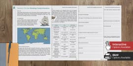 Darwin Finches Comprehension PDF - 5-6 - Science - Twinkl