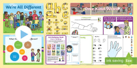 EYFS Anti-Bullying activities: All About Kindness Activity