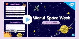 World Space Week Bookmarks (teacher made) - Twinkl