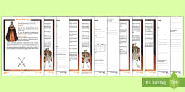 UKS2 The Tudors Differentiated Reading Comprehension Activity