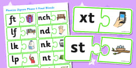 Phonics Jigsaw Phase 4 Initial Blends