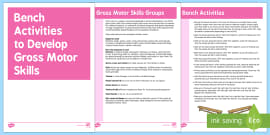 Soft Play Gross Motor Skills Themed Editable Poster - Twinkl