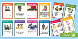 Social Skills Scenarios - Scenario Cards for Social Skills