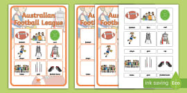 Football Word Cards - PE - Vocabulary (teacher made)