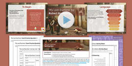 London by William Blake GCSE Poetry Lesson Pack - Twinkl