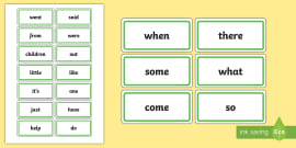 Middle East Phase 4 Word Cards