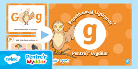 Pentre'r Wyddor: Popeth am y Llythyren a (teacher made)