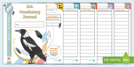 FREE! - EAL Vocabulary Cards - Blank Templates - Twinkl