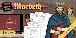 Macbeth Act 3 Summary Comic Strip