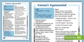 Ffeil Ffeithiau Tom Jones (Teacher-Made) - Twinkl