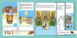 Life of Moses Story Sequencing Activity (teacher made)