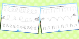 FREE! - Farmer Duck Pencil Control Sheets (teacher made)