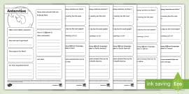 Animals of the Seven Continents Word Mat Pack (teacher made)