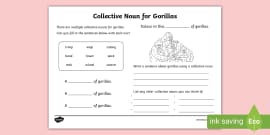 FREE! - How to Draw a Gorilla Activity (teacher made)