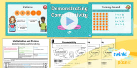 Commutative Law Display Posters KS1 (teacher made)