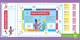 6, 7 and 9 Mathopoly Times Tables Game (teacher made)