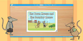 The Town Mouse and the Country Mouse Storyboard Template - story