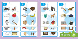 My New Sibling Phonics Matching Activity - Twinkl