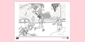 FREE! - Drought Colouring Sheet | Colouring Sheets | Twinkl