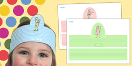 Penguin Role-Play Headband - Twinkl - EYFS (teacher made)