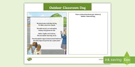 Outdoor Classroom Map Activity Sheet (teacher made) - Twinkl