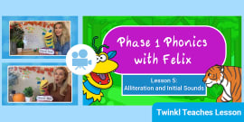 Alliteration Picture Cards (teacher made)