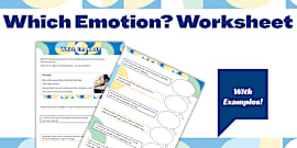 KS2 Emotions Chart Activity