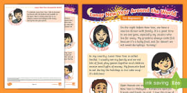ESL New Year Idioms Worksheet (teacher made) - Twinkl