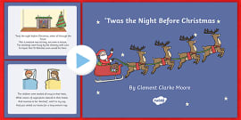 Twas the Night Before Christmas Story - Animation Resource