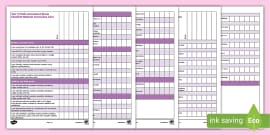 Year 4 Maths National Curriculum Assessment Checklist