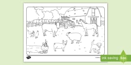 Match the Animal Cut and Stick Worksheet (teacher made)