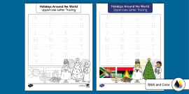 Holidays Around the World Matching Activity (Teacher-Made)