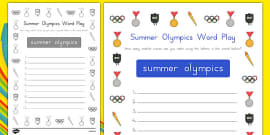 Olympic Podium Cut-Out (teacher made)