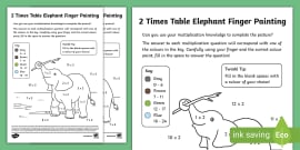 Rainbow Finger Painting Art Activity (teacher made) - Twinkl