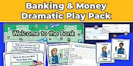Bank Role Play Pack - Bank Role Play, banking, bank resources, Role ...