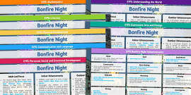 Bonfire Night Picture Cards