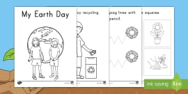 Earth Day AB Pattern Worksheet (teacher made)