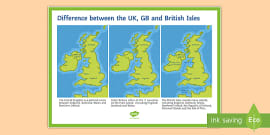 Locating British Islands Differentiated Worksheet / Worksheet Pack ...