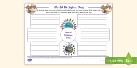 KS2 World Religion Day Activity (teacher made) - Twinkl