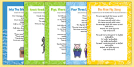 Jack and the Beanstalk Song Sheet Climbing Up The Beanstalk