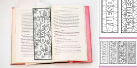 * NEW * Days of the Week Colouring Bookmarks | Twinkl Party