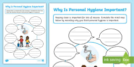 RSHP Puberty and Personal Hygiene Activity Sheet - Twinkl