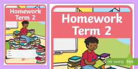 👉 Homework Cover Sheet Template - Parents (teacher made)