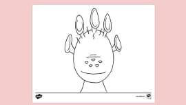 Javelin Tickling Colouring | Colouring Sheet (teacher made)