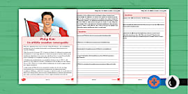 P.K. Subban Remarkable Canadian Athlete Reading French