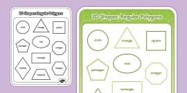 Irregular Polygon Math Activity | Geometry Poster | K-5